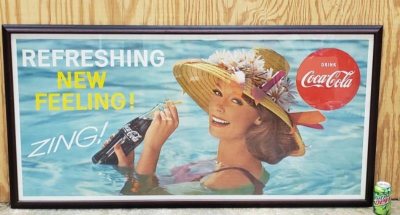 Coca-Cola Zing Advertising Display Sign Value & Price Guide