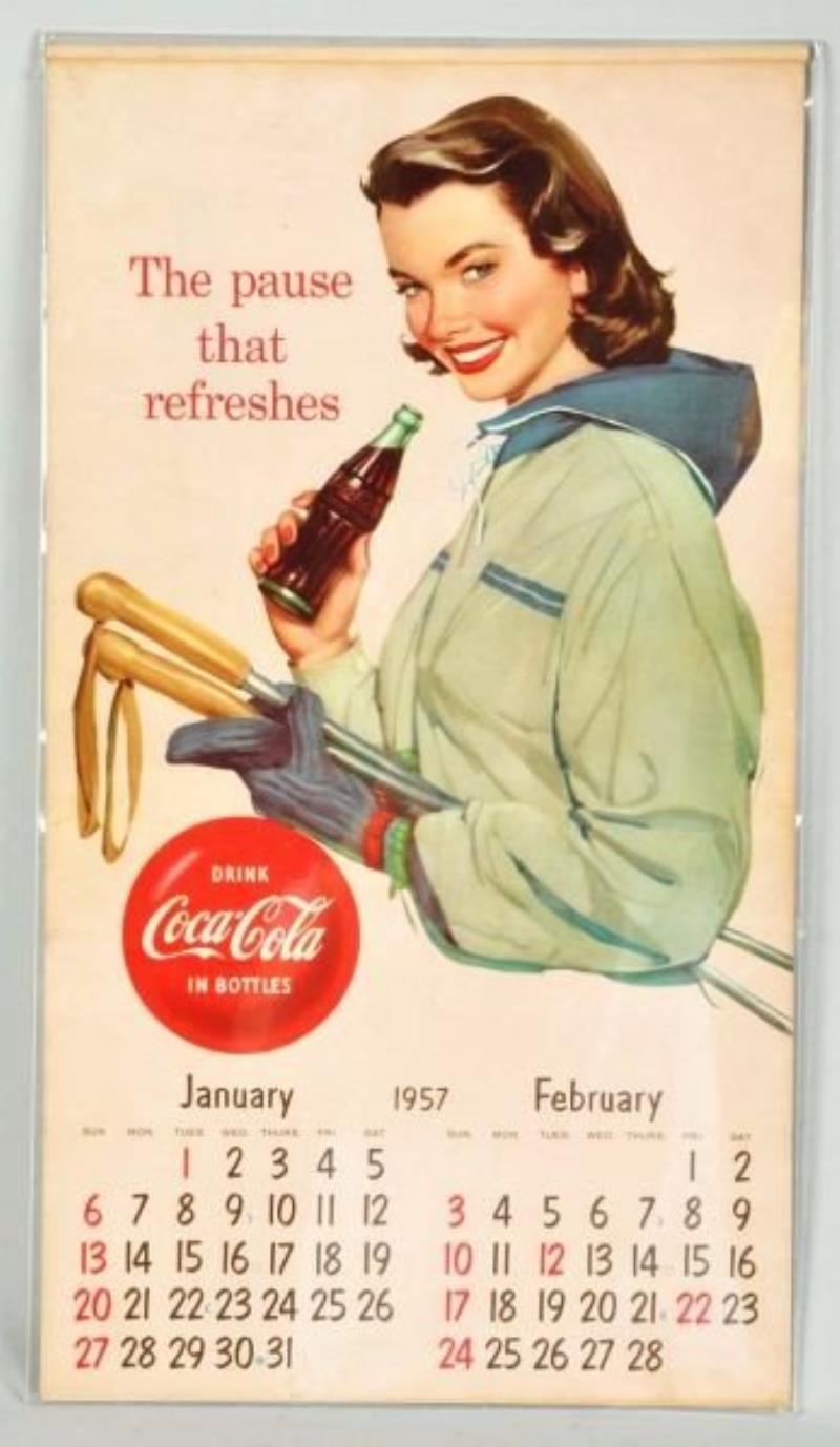 1957 Coca-Cola Complete Calendar Value & Price Guide