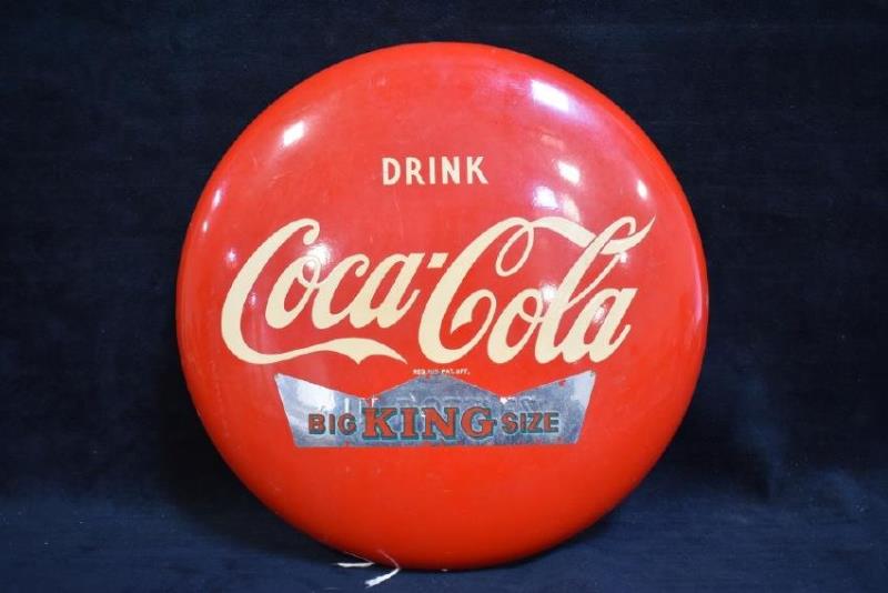 Coca Cola Lion Display for Big KING Size bottles Value & Price Guide