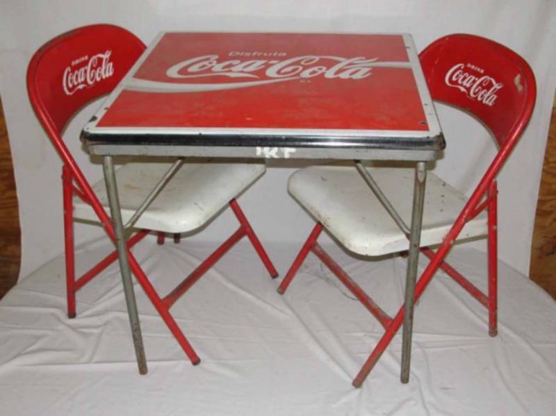 RARE 1920S COCA-COLA CARD TABLE Value & Price Guide