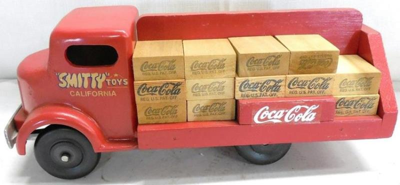 1940s Coca-Cola Smitty Cast Metal Truck Value & Price Guide