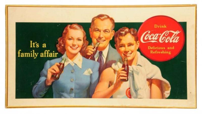 1950'S COCA-COLA FAMILY SIZE CASE WITH BOTTLES Value & Price Guide