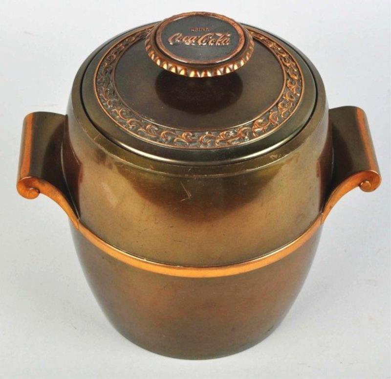 Bronze Colored Coca-Cola Ice Bucket Value & Price Guide