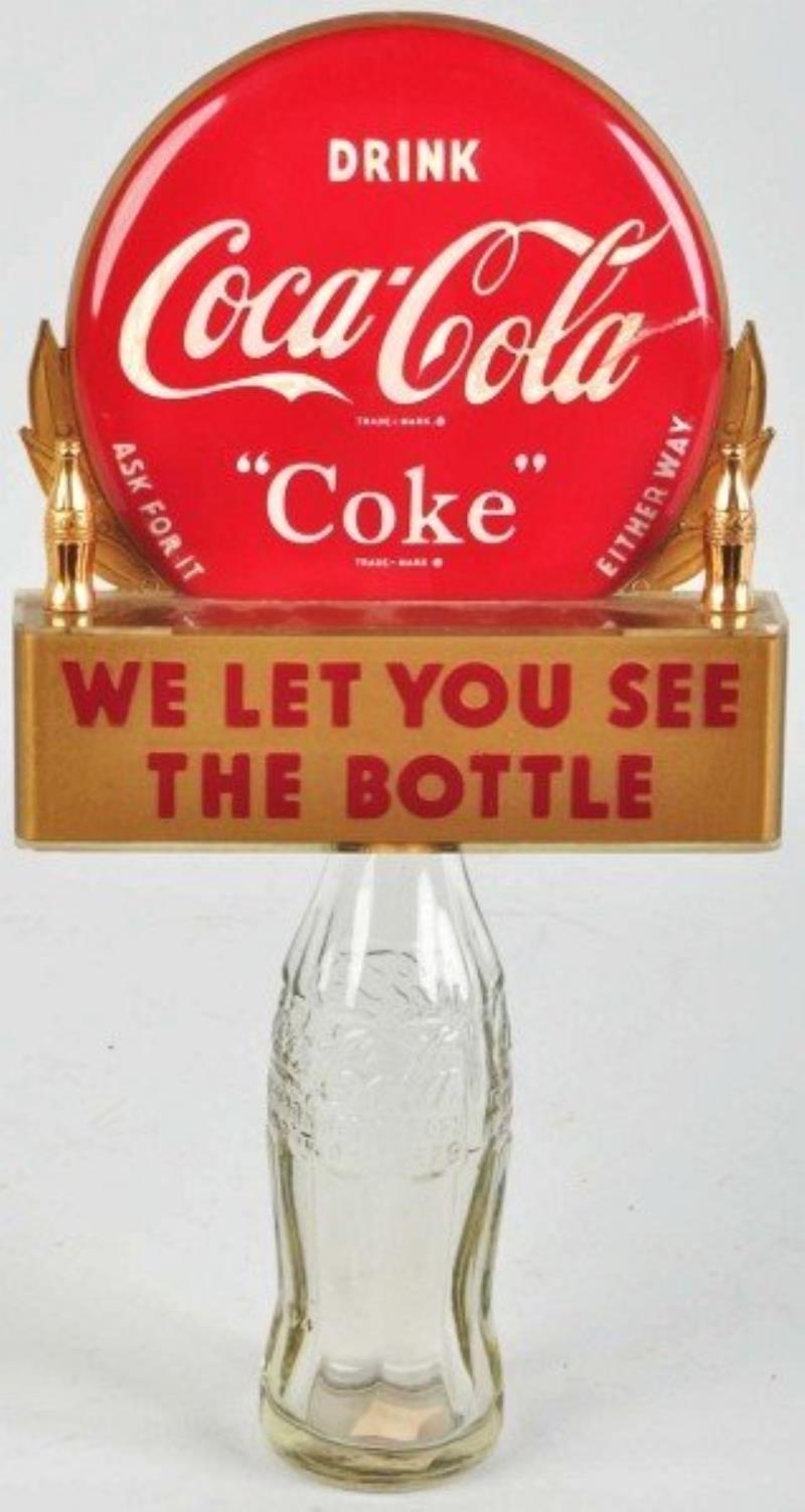 1950's Coca-Cola Bottle Topper Display Value & Price Guide