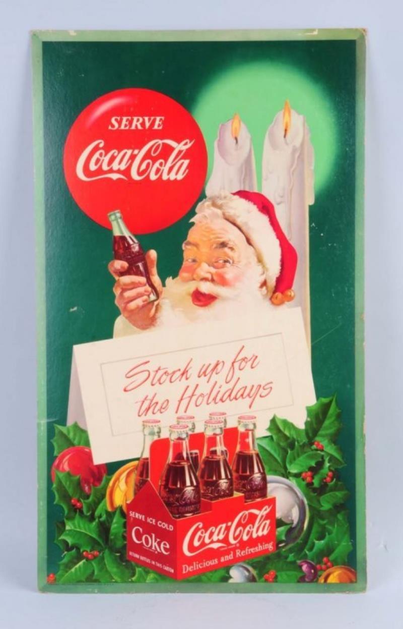 Coca-Cola Cardboard Bottle Sign Value & Price Guide