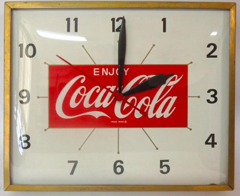 COCA-COLA CLOCK CIRCA 1963 Value & Price Guide