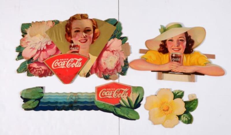 Coca-Cola Festoon Cardboard Elements Value & Price Guide