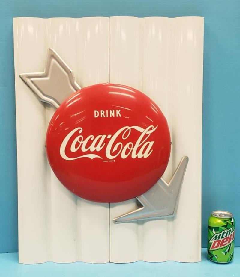 Coca Cola Porcelain Button & Panel Sign Value & Price Guide
