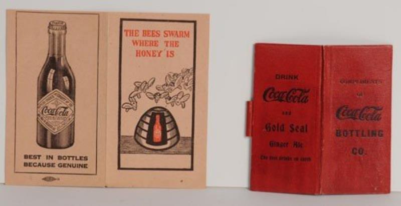 EARLY COCA-COLA BOTTLING PAMPHLET /CARDBOARD SLATE Value & Price Guide