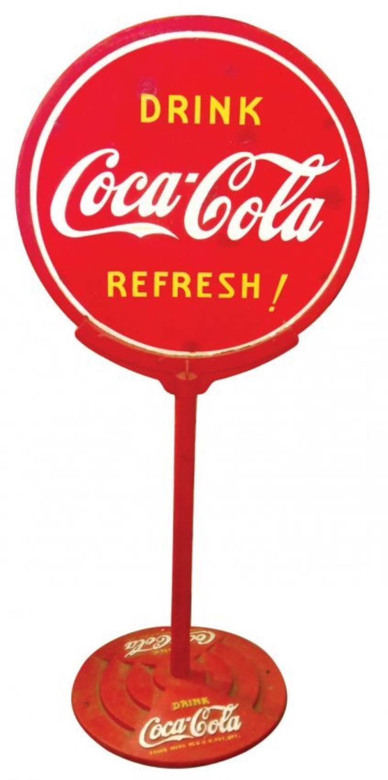 Coca-Cola sidewalk sign, Coca-Cola sidewalk sign,