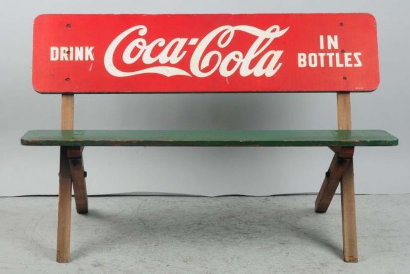 Early Coca-Cola Wooden Bench Value & Price Guide
