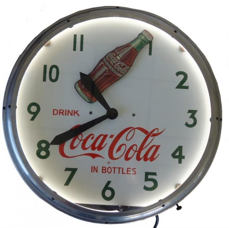 COCA-COLA CLOCK 1948 Value & Price Guide