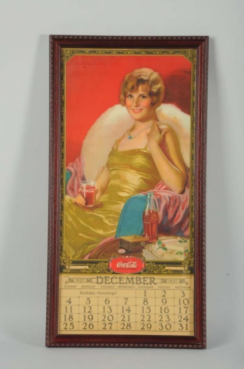 1928 Coca-Cola Framed Calendar Value & Price Guide