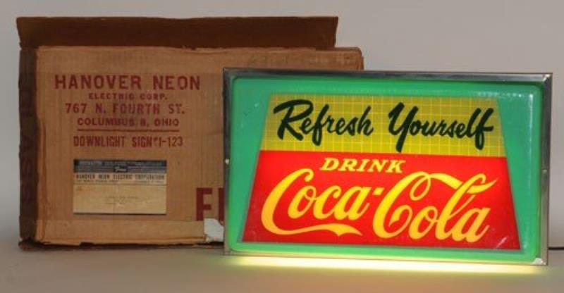 Coca-Cola Lighted Wall Sign Value & Price Guide