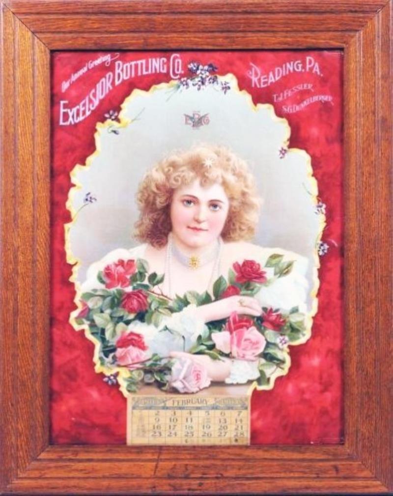 Early Coca - Cola Advertising Hilda Clark Poster Value & Price Guide