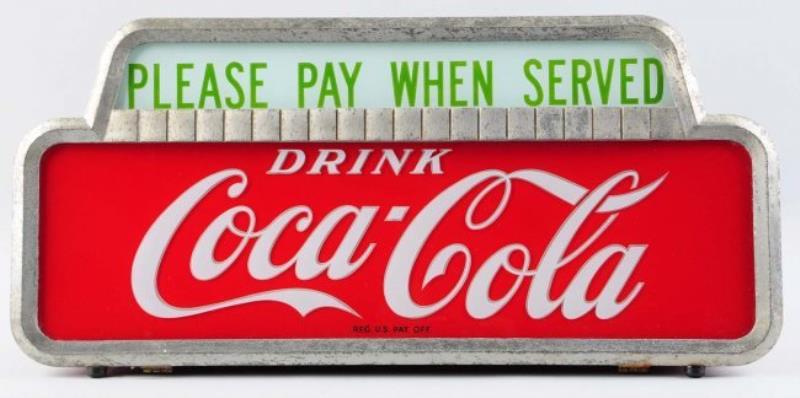 Coca-Cola Light Up Advertising Signs Value & Price Guide
