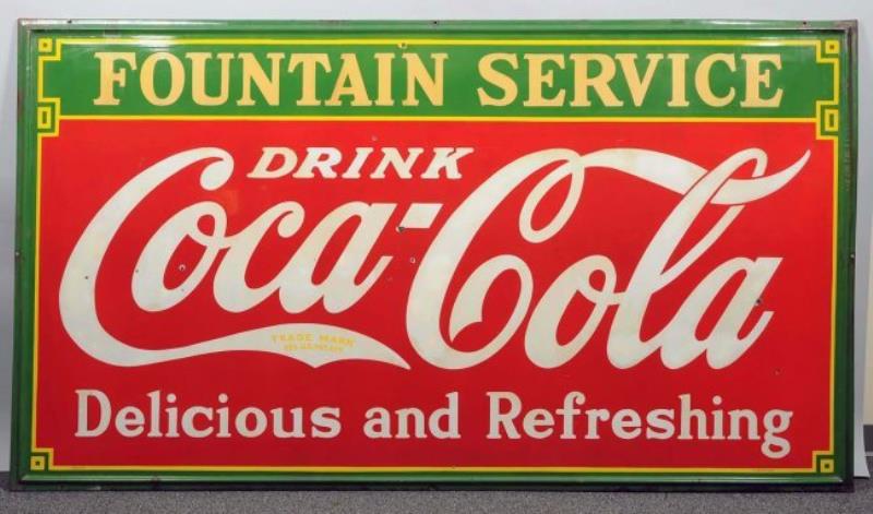 Coca-Cola Outdoor Station Sign Value & Price Guide