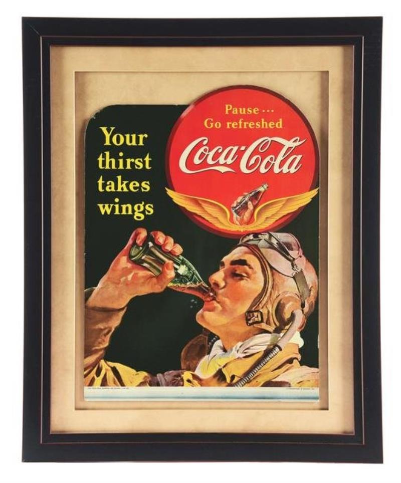 COCA-COLA CARDBOARD LITHOGRAPH Value & Price Guide