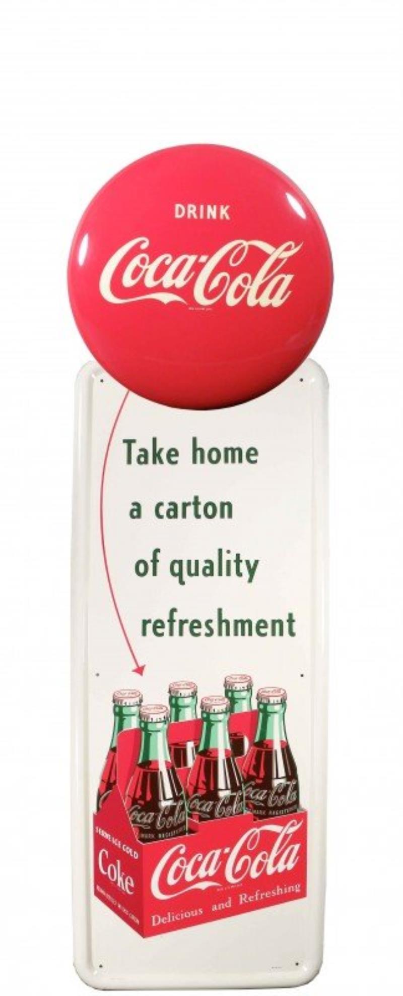 Hard To Find 1951 Small Vertical Coca-Cola Sign Value & Price Guide Hard To Find 1951 Small Vertical Coca-Cola Sign Value & Price Guide