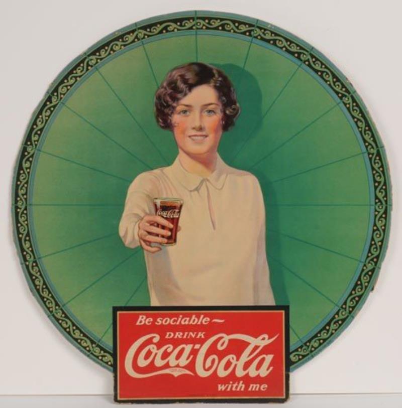 Cardboard Coca-Cola Festoon Element Value & Price Guide