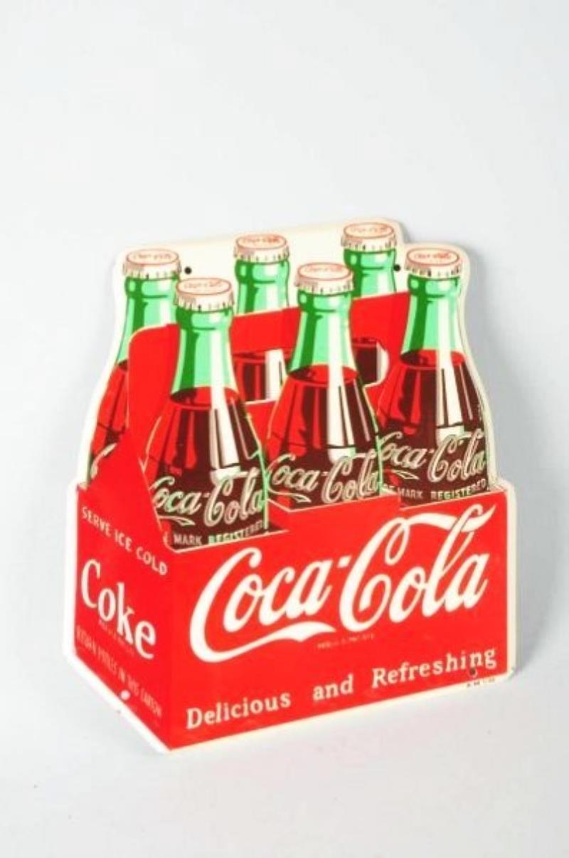 1951 Coca-Cola Tin Die Cut Six Pack Value & Price Guide