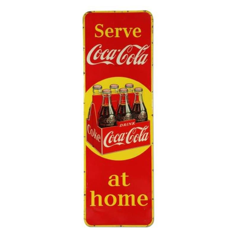 1960’s Coca-Cola Vertical Tin Sign Value & Price Guide