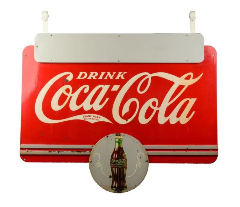 1930's Coca-Cola Hanging Porcelain Sign Value & Price Guide