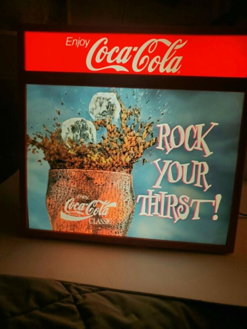'41 Coca-Cola cardboard sign Entertain Your Thirst Value & Price Guide