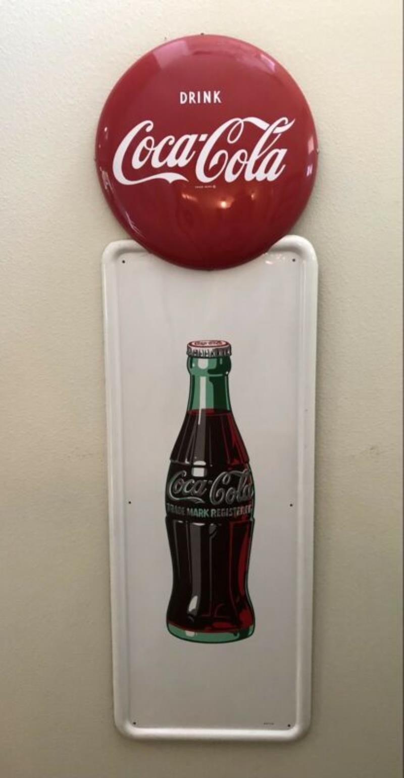 1953 Coca-Cola tin sign Value & Price Guide 1953 Coca-Cola tin sign Value & Price Guide