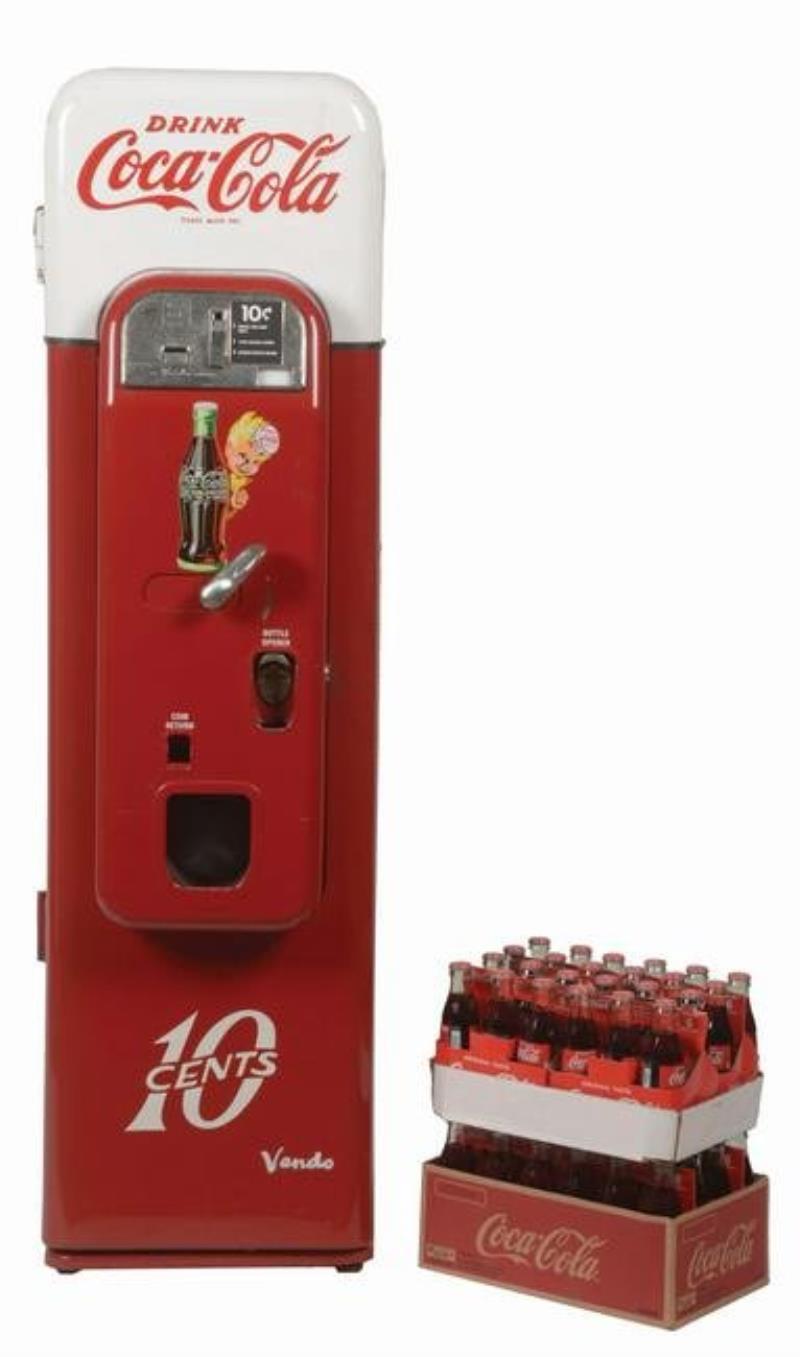 10¢ VENDO MODEL 44 COCA-COLA MACHINE Value & Price Guide
