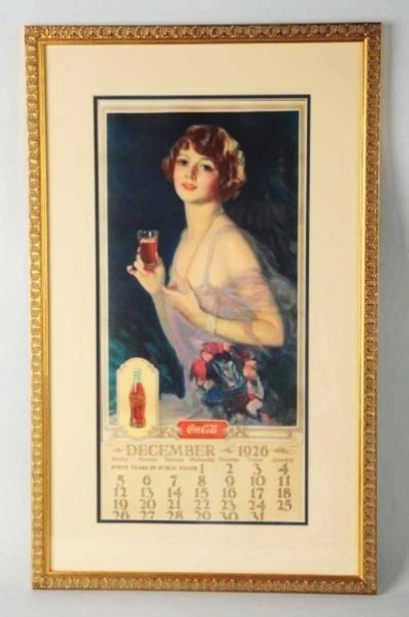 COCA-COLA 1927 CALENDAR Value & Price Guide