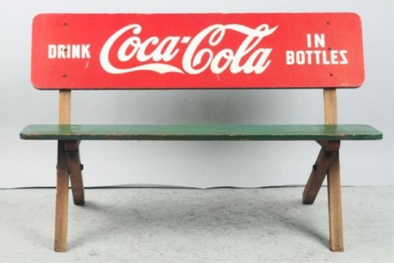 Early Coca-Cola Wooden Bench Value & Price Guide
