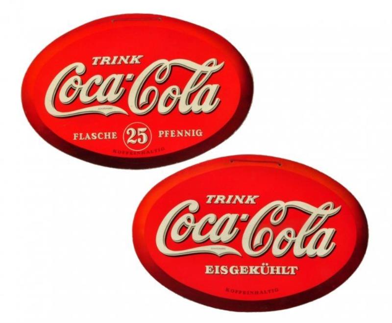 Coca-Cola 1930s & 1940s German Signs Value & Price Guide