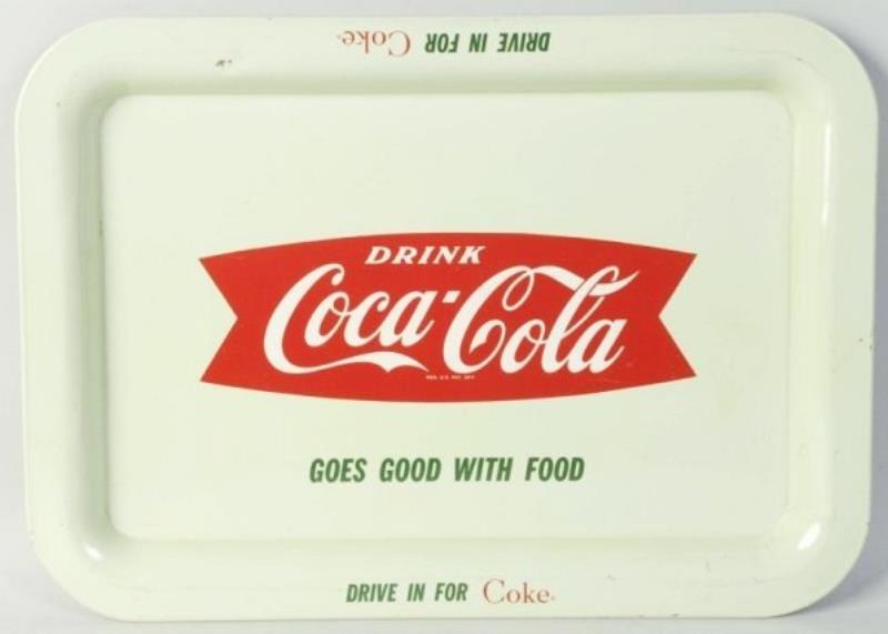 1959 COCA-COLA DRIVE-IN TRAY Value & Price Guide