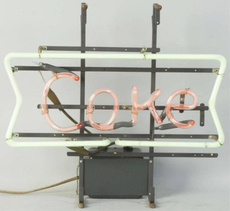 COCA-COLA NEON WINDOW SIGN Value & Price Guide
