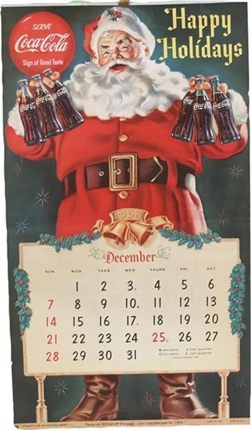 1959 Coca-Cola Calendar Value & Price Guide