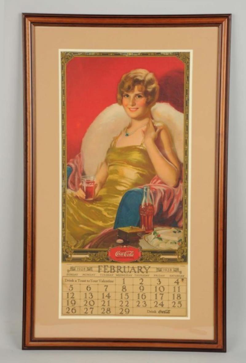 1928 Coca - Cola Calendar Value & Price Guide