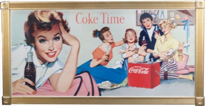 COCA-COLA CARDBOARD LITHOGRAPH Value & Price Guide
