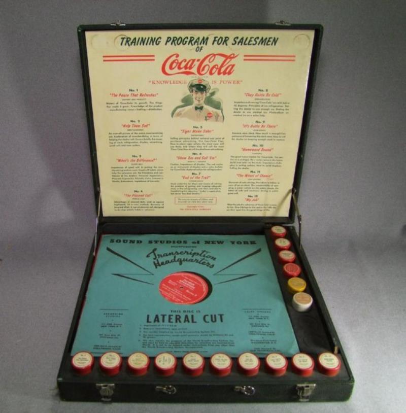 Coca-Cola Sales Training Program kit, c1940, includes Value & Price Guide