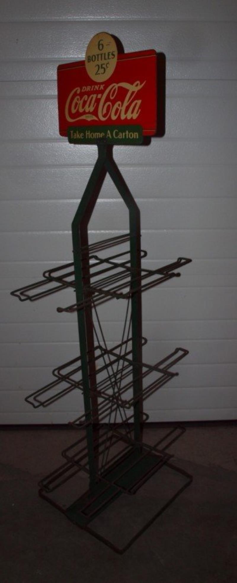 Coca Cola Floor Stand Display Advertisement Value & Price Guide