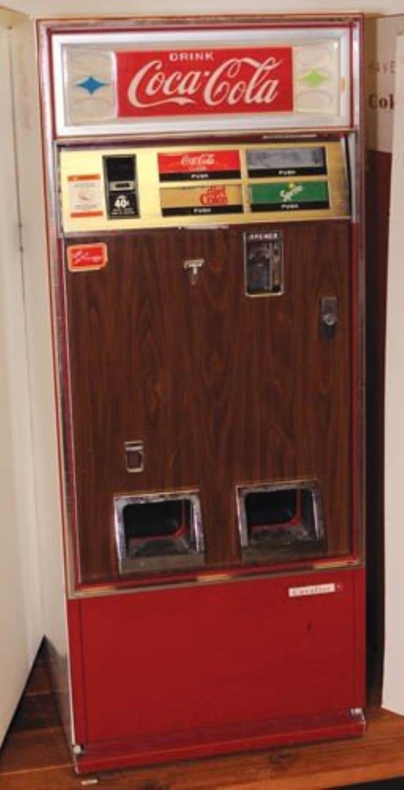 1966 Coca-Cola Cavalier C4-96 drink selector Value & Price Guide