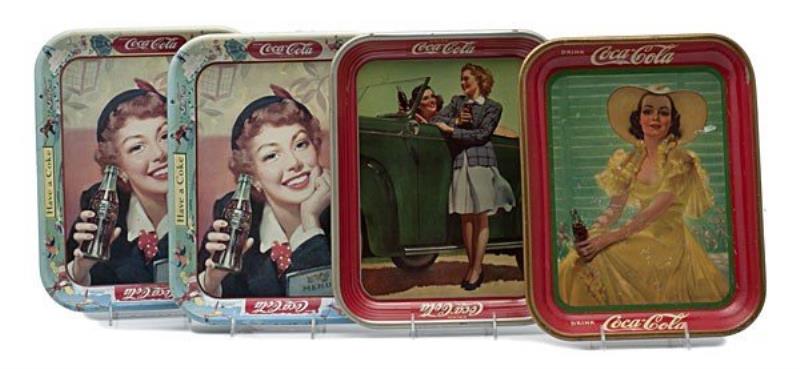 Coca-Cola Advertising Trays Value & Price Guide