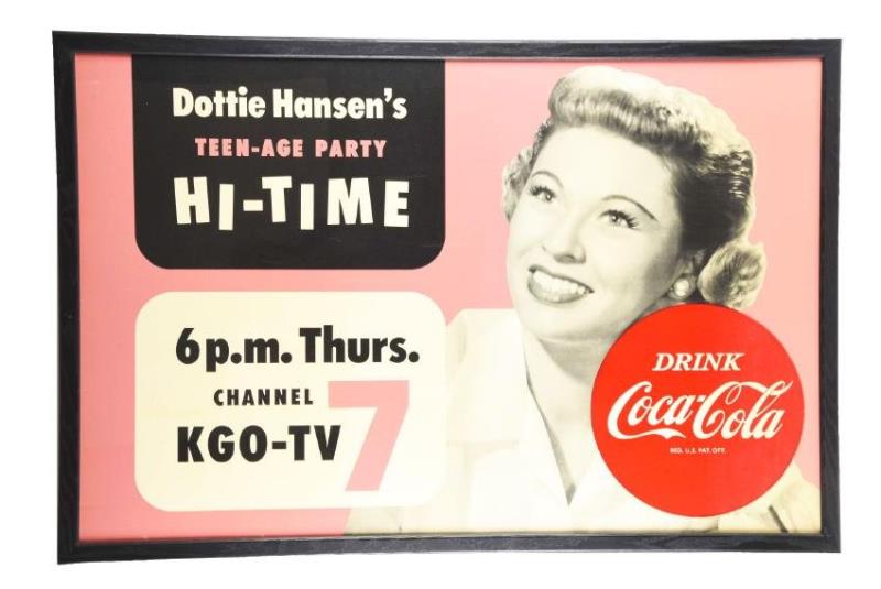 Coca-Cola Skiers Framed Poster Value & Price Guide