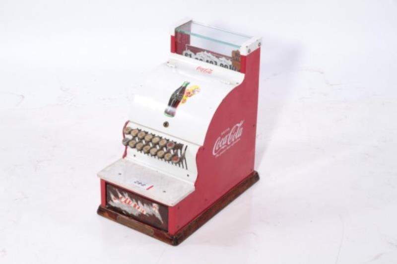 1950s Coca-Cola Cash Register Topper Sign Value & Price Guide