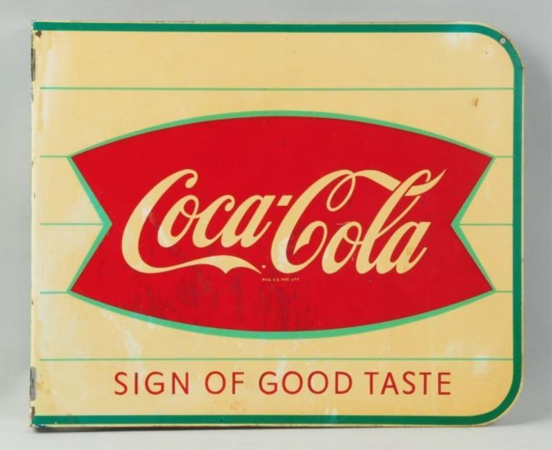 1936 Coca-Cola Flange Sign Value & Price Guide