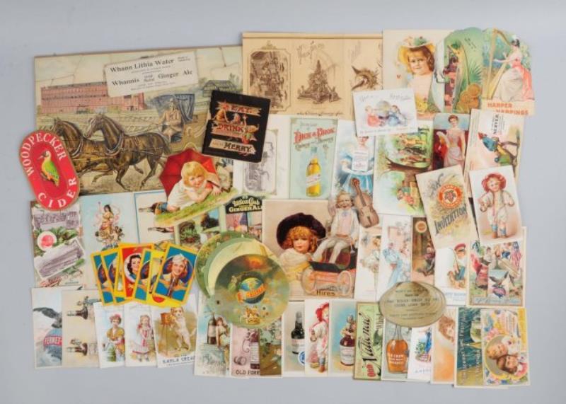 CIRCA 1907 COCA-COLA FOLDING TRADE CARDS Value & Price Guide