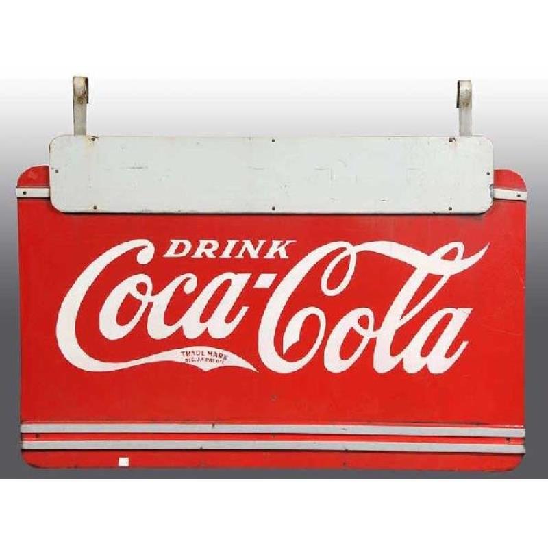 Metal Coca-Cola Hanging 2-Sided Sign Value & Price Guide