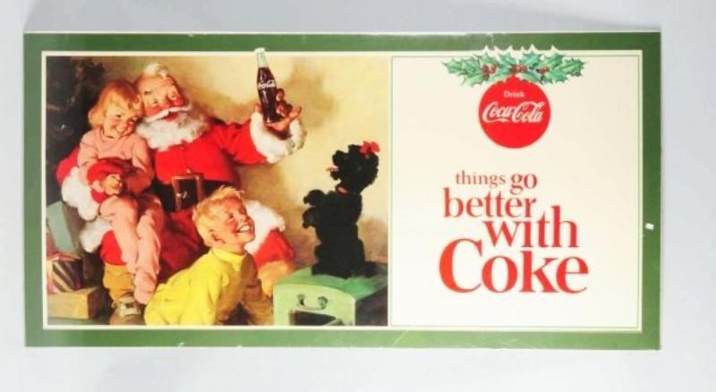1960s Large Horizontal Coca-Cola Poster Value & Price Guide