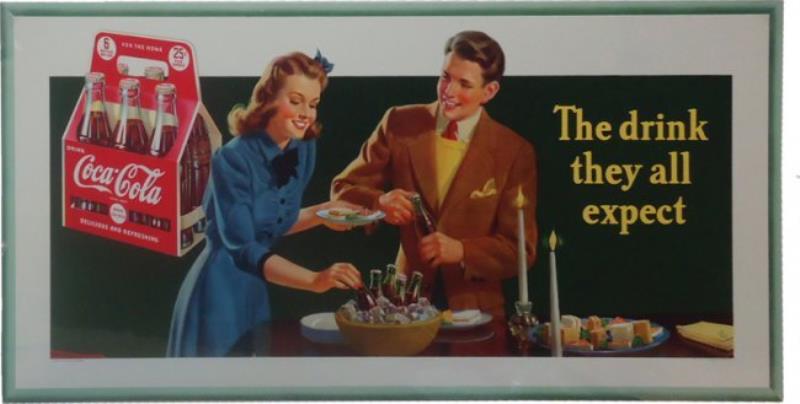 1942 Coca-Cola Sign Value & Price Guide