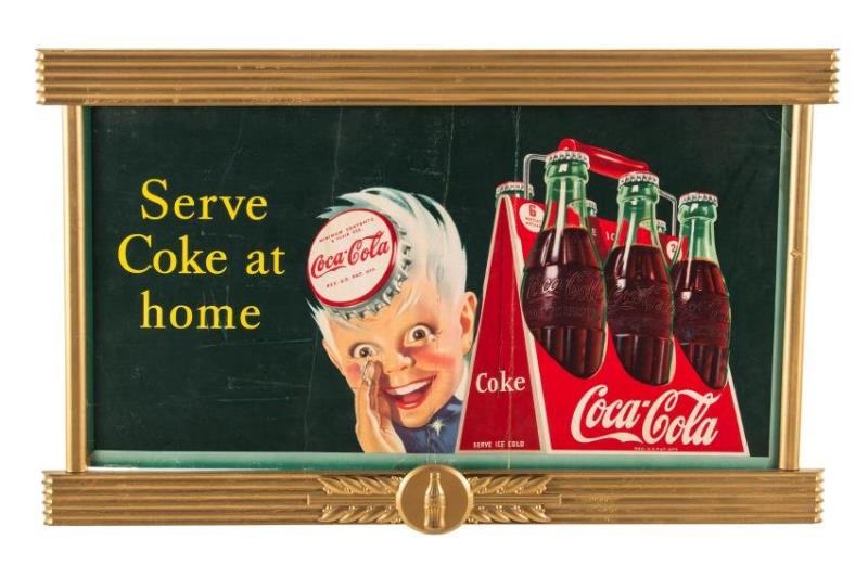 1930s Coca-Cola Kay Display Board Value & Price Guide